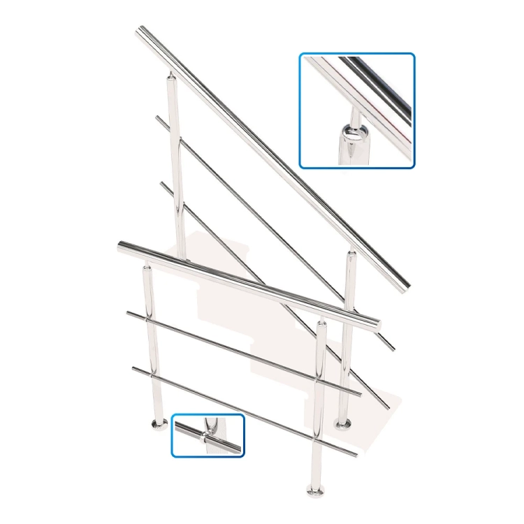 Balustrade din inox MB9 - preț și calitate excelentă