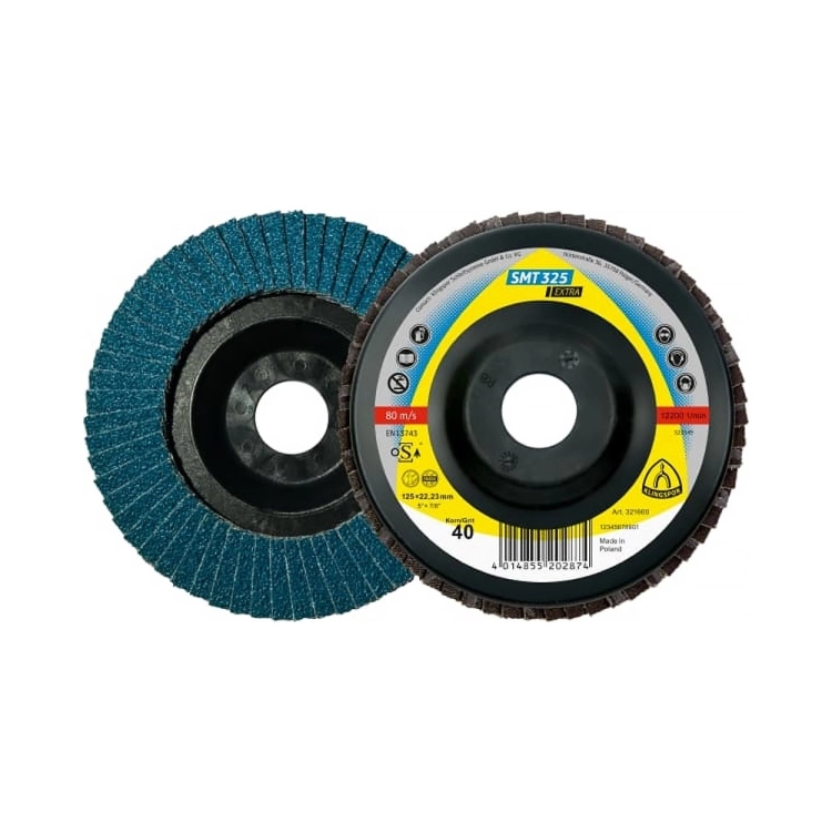 Disc lamelar frontal SMT325 Ø125x22mm #60 - preț bun