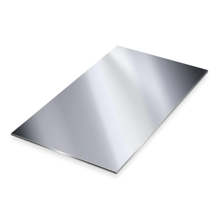 Tablă inox 1х1250х2500mm AISI304/BA+pvc - preț excelent