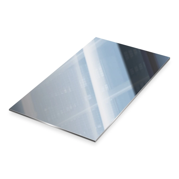 Tablă inox 2х1000х2000mm AISI304/8K+pvc - preț excelent