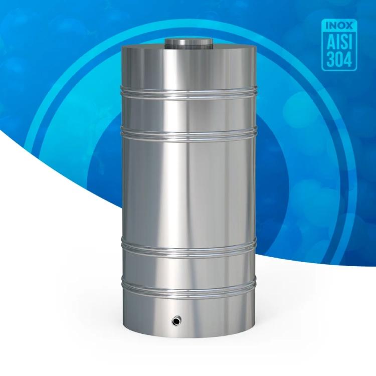Butoi vertical de 105l inox de cea mai înaltă calitate