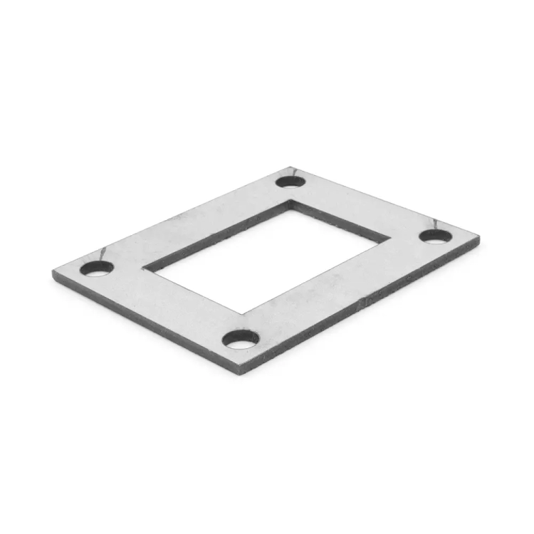 Flanșă cu gaură 40x40/Ø12mm INOX AISI 304 - preț excelent